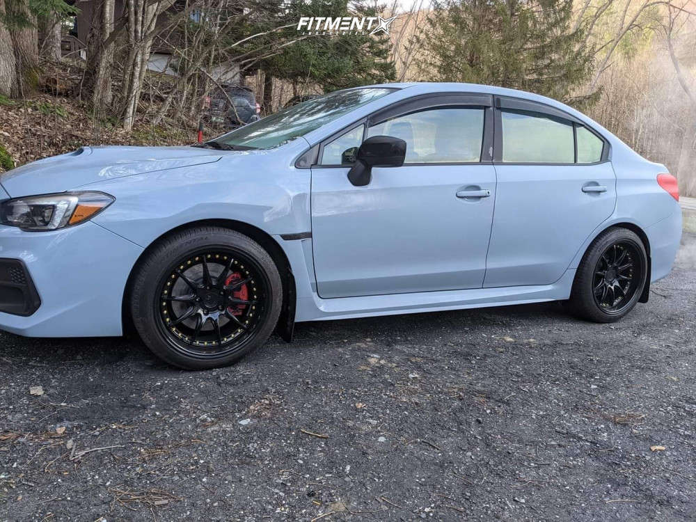 2019 Subaru WRX Premium with 18x9.5 Aodhan Ds07 and Continental 245x40 ...