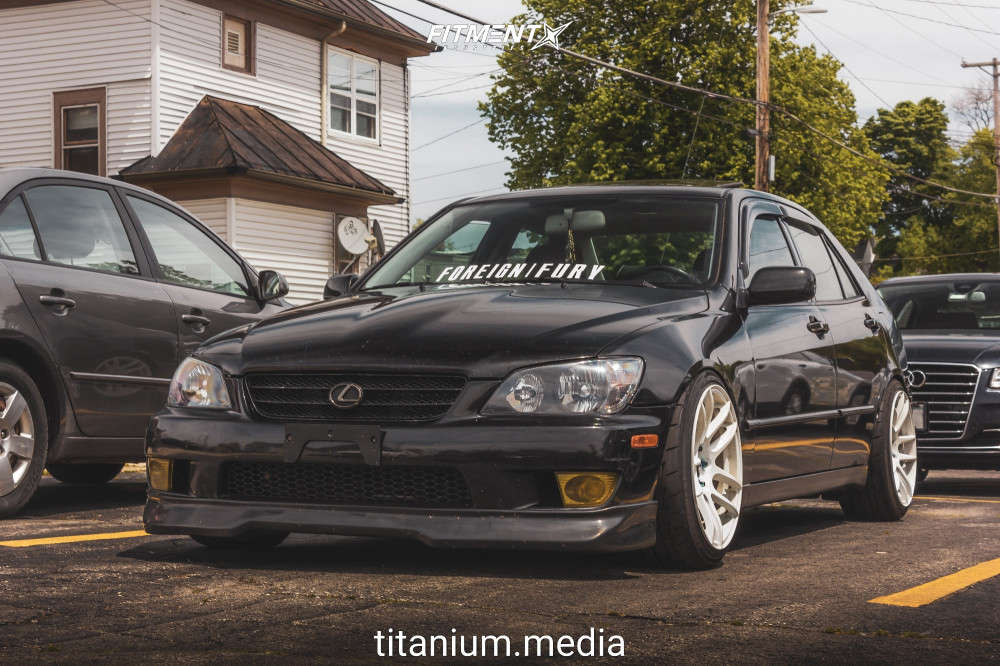 2003 Lexus IS300 Base with 18x9.5 ESR Cs8 and Firestone 225x40 on ...