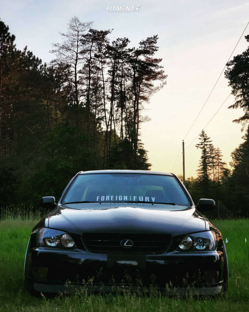 2003 Lexus IS300 Base with 18x9.5 ESR Cs8 and Firestone 225x40 on ...