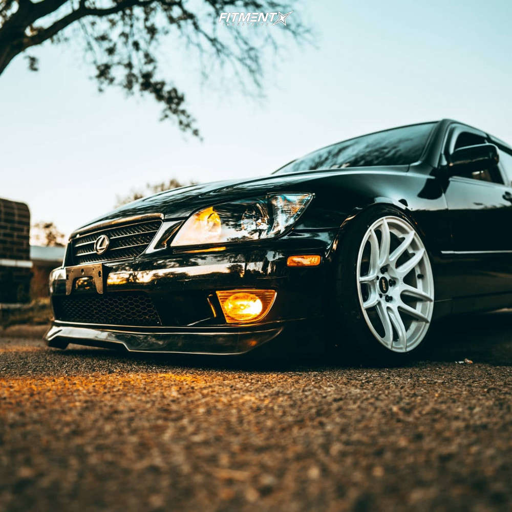 2003 Lexus IS300 Base with 18x9.5 ESR Cs8 and Firestone 225x40 on ...