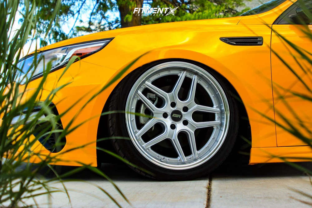 2019 Kia Optima EX with 19x8.5 ESR Cs15 and Achilles 225x40 on Air ...
