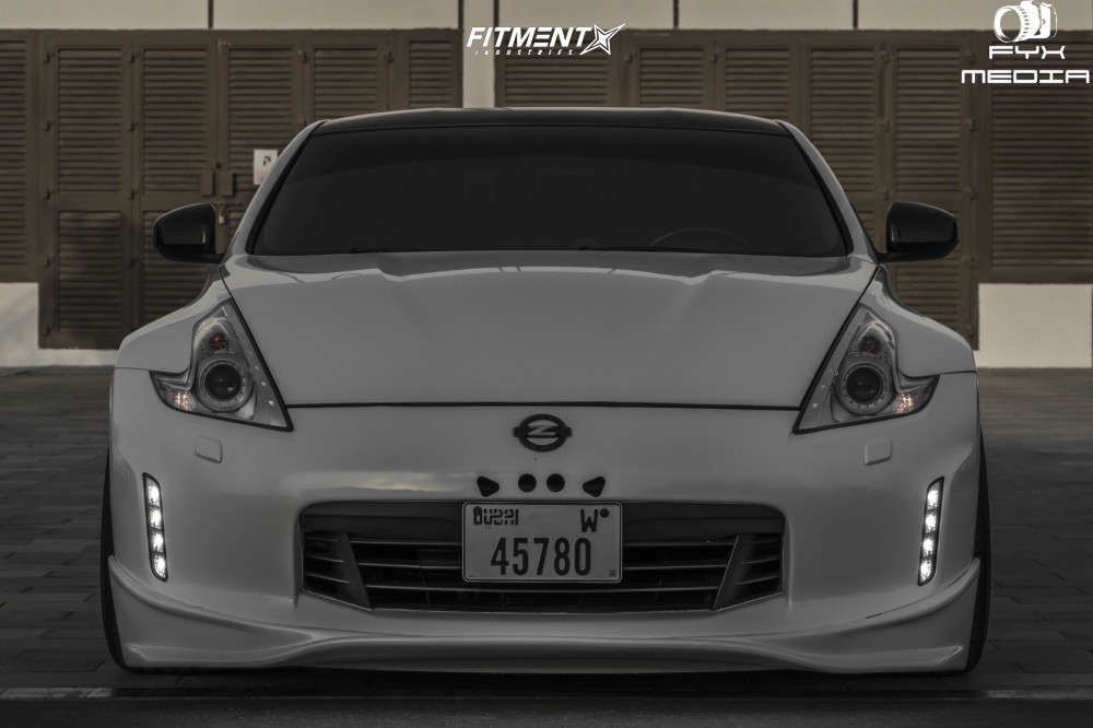 2016 Nissan 370Z Sport with 19x9.5 Volk Te37 Ultra Track Edition and ...