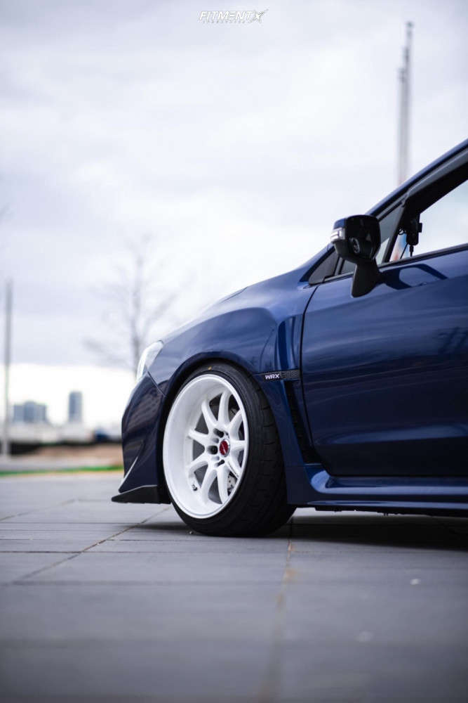 2016 Subaru WRX Premium with 18x10 Work Emotion D9r and Firestone ...