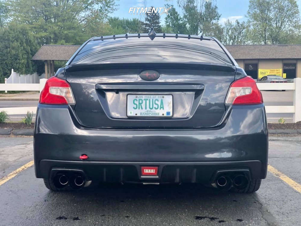 2015 Subaru WRX Limited with 18x8 Enkei Raijin and Hankook 235x40 on ...