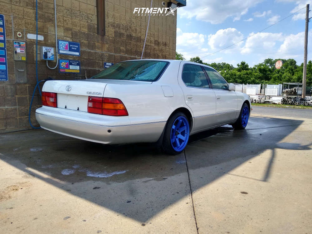 1996 Lexus LS400 Base with 18x8.5 AVID1 AV6 and Hankook 225x40 on Stock ...