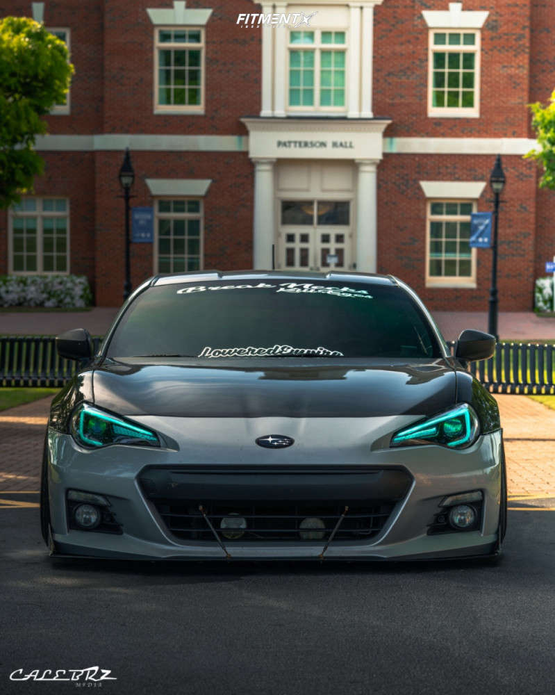 2013 Subaru BRZ Premium with 18x9.5 Option Lab R716 and Kumho 215x35 on ...