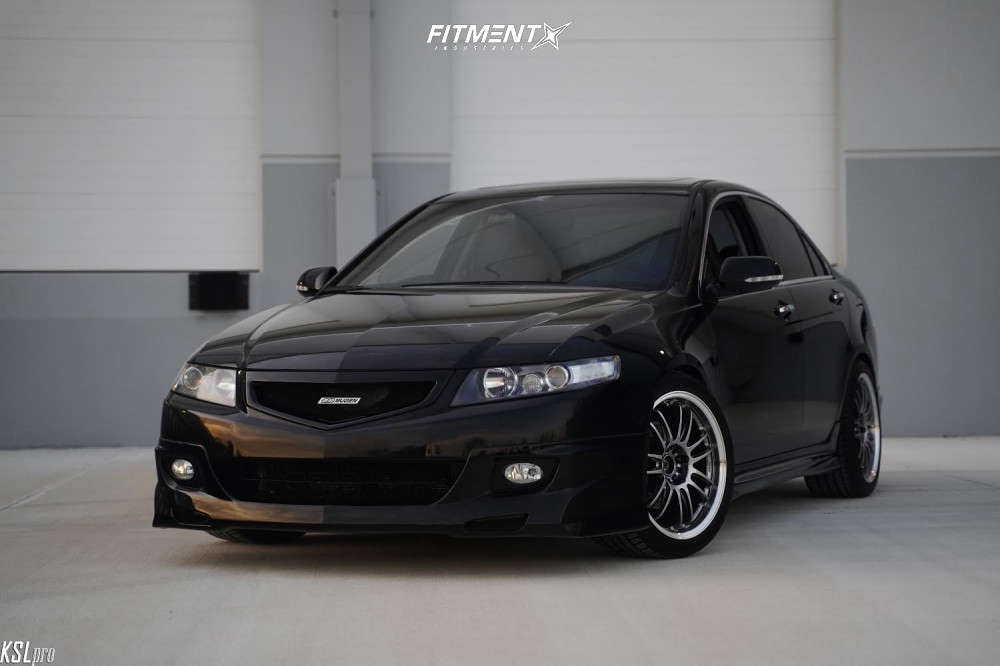 2006 Acura TSX Base with 18x9 Volk Re30 and Michelin 255x35 on ...
