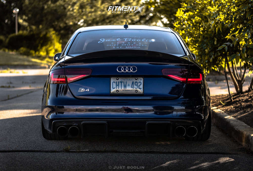 2014 Audi S4 Premium Plus with 19x9.5 Aodhan Ls002 and Firestone 255x35 ...