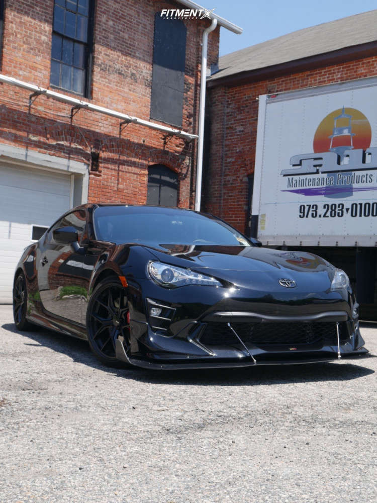 2019 Toyota 86 TRD Special Edition with 18x8 Enkei Tsr-x and Michelin 225x45 on Lowering Springs ...