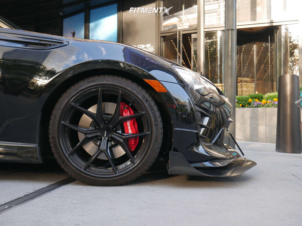 2019 Toyota 86 TRD Special Edition with 18x8 Enkei Tsr-x and Michelin 225x45 on Lowering Springs ...