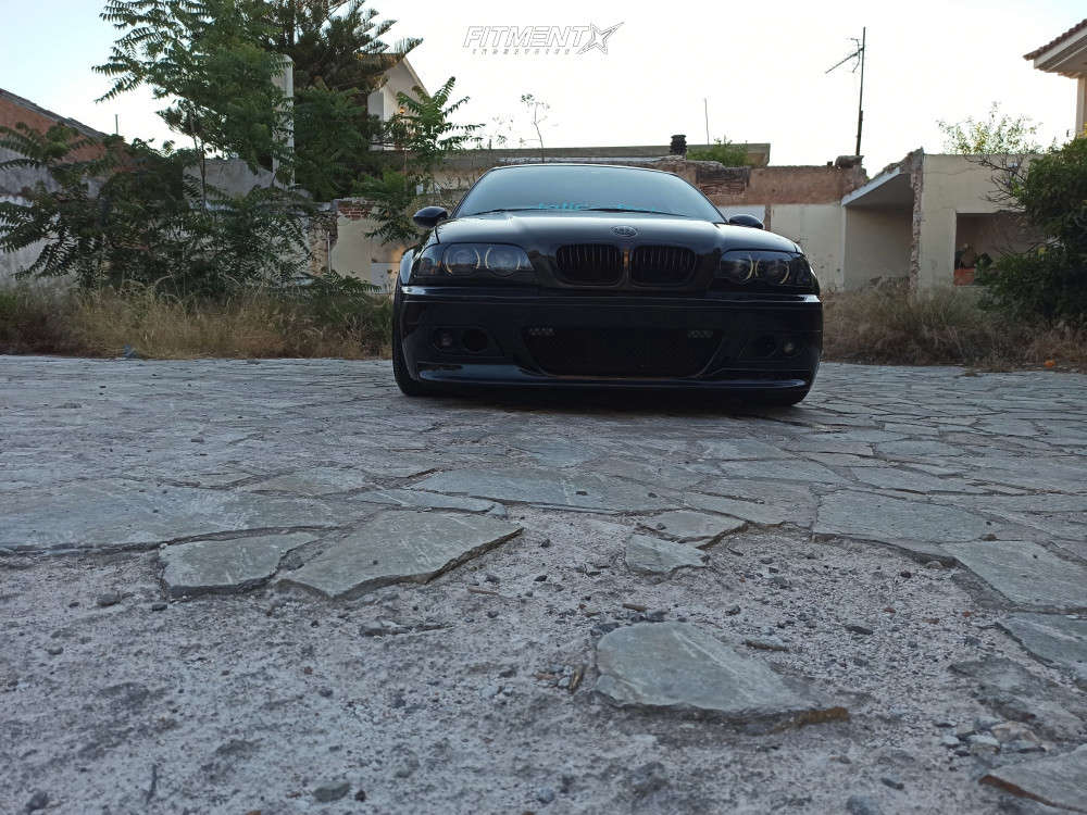 2003 BMW 330Ci Base with 19x9.5 Japan Racing Jr29 and Autogreen 225x35 ...