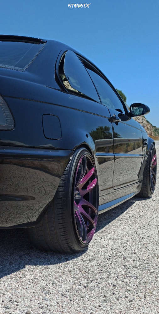 2003 BMW 330Ci Base with 19x9.5 Japan Racing Jr29 and Autogreen 225x35 ...