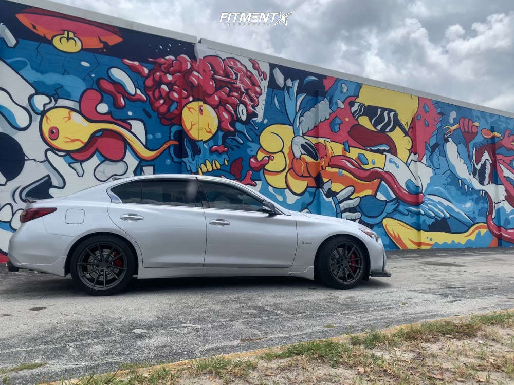 2018 INFINITI Q50 Red Sport with 19x9 TSW Bathurst and Michelin 245x40 ...