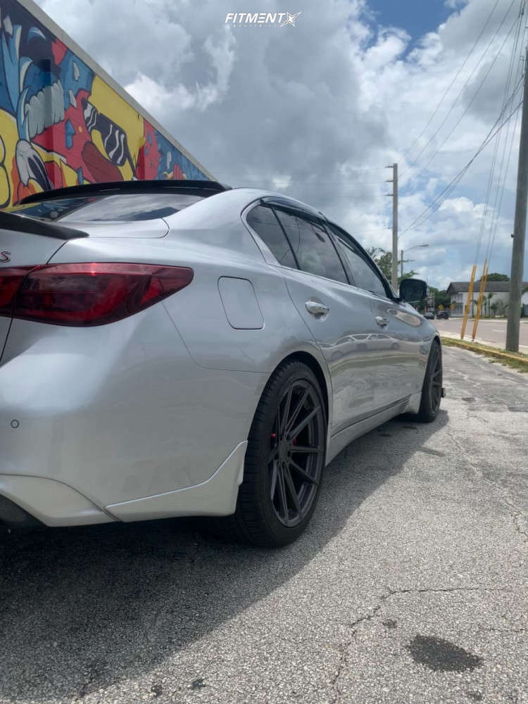 2018 INFINITI Q50 Red Sport with 19x9 TSW Bathurst and Michelin 245x40 ...