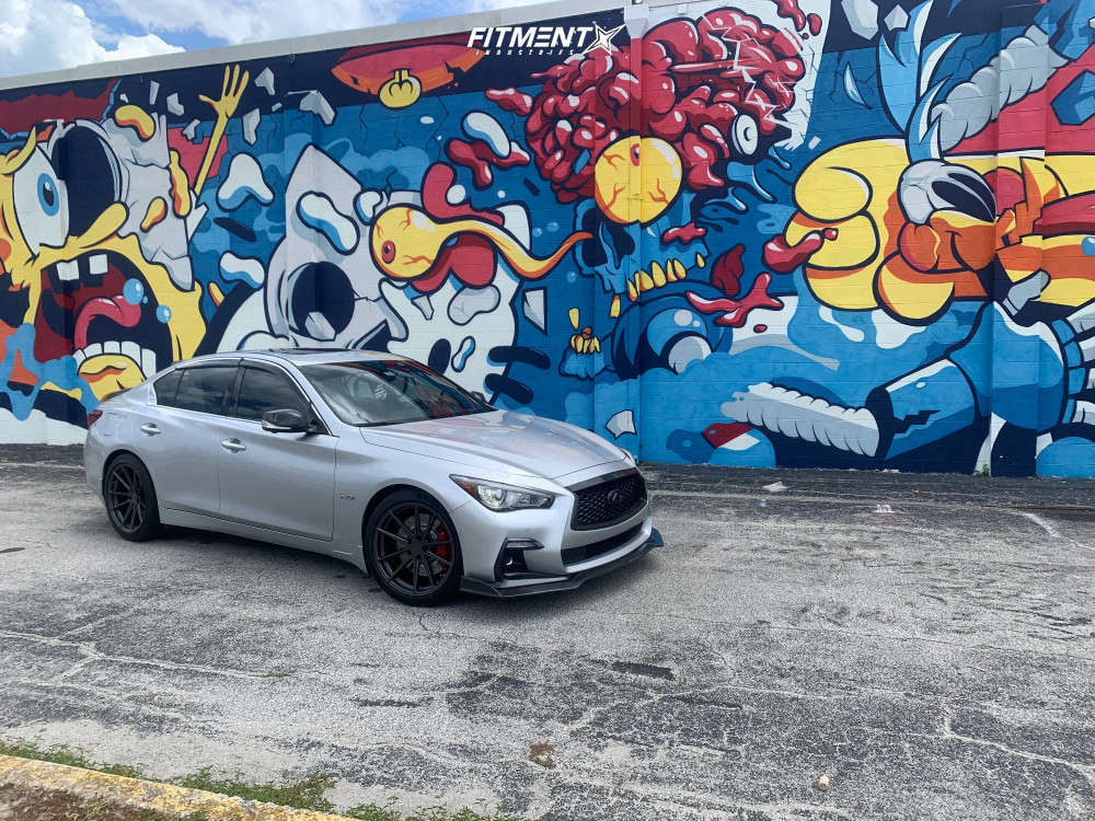 2018 INFINITI Q50 Red Sport with 19x9 TSW Bathurst and Michelin 245x40 ...
