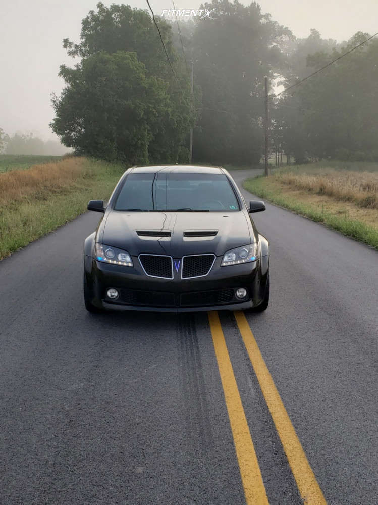 2009 Pontiac G8 GT with 19x8.5 Enkei Ty5 and Firestone 245x40 on Stock ...