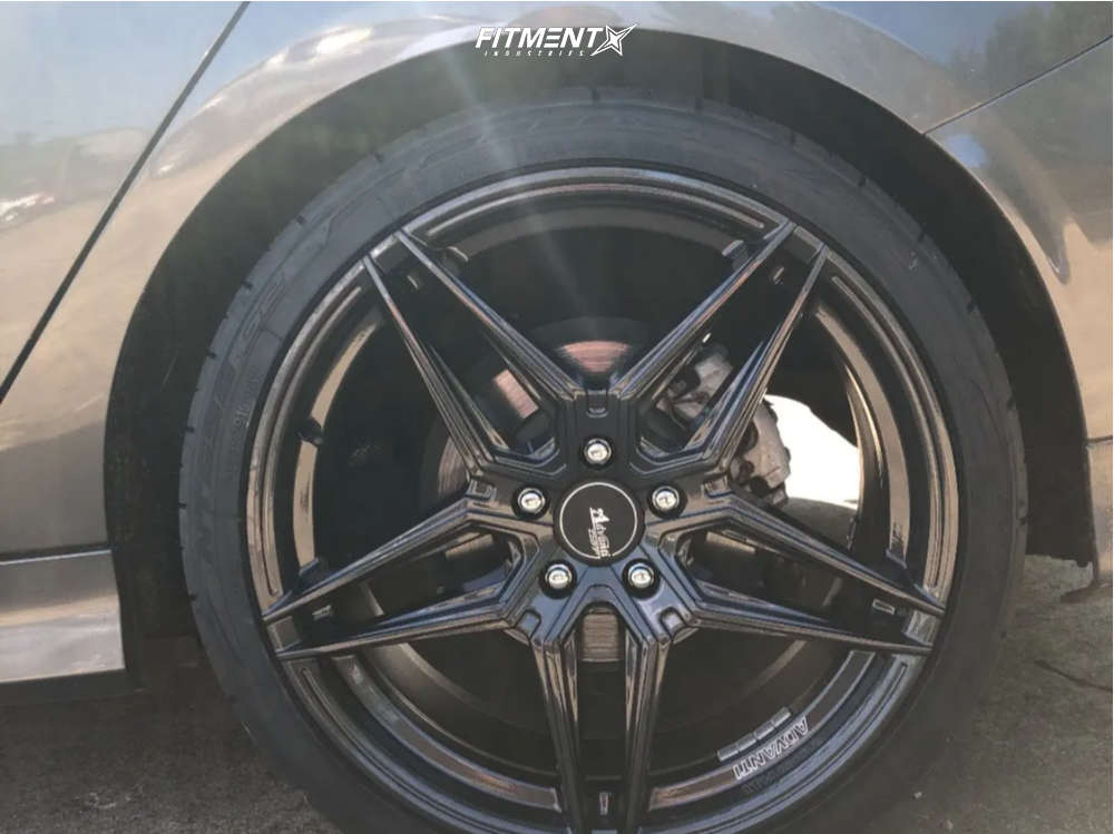 2016 Ford Focus ST with 19x8.5 Advanti Racing Decado and Nitto 235x35 ...