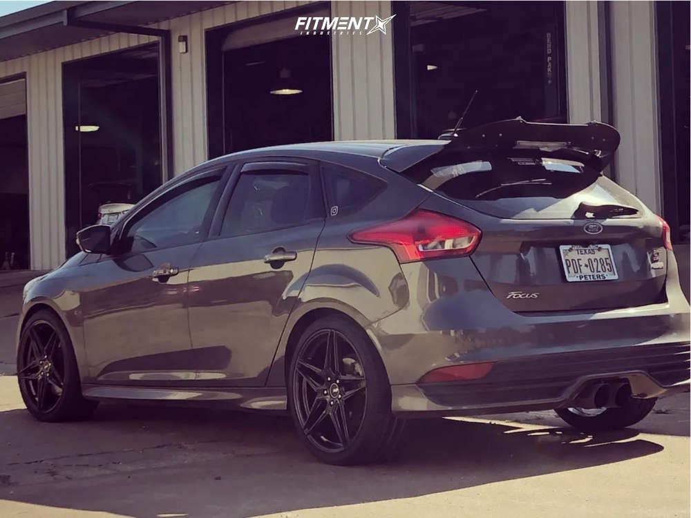 2016 Ford Focus ST with 19x8.5 Advanti Racing Decado and Nitto 235x35 ...