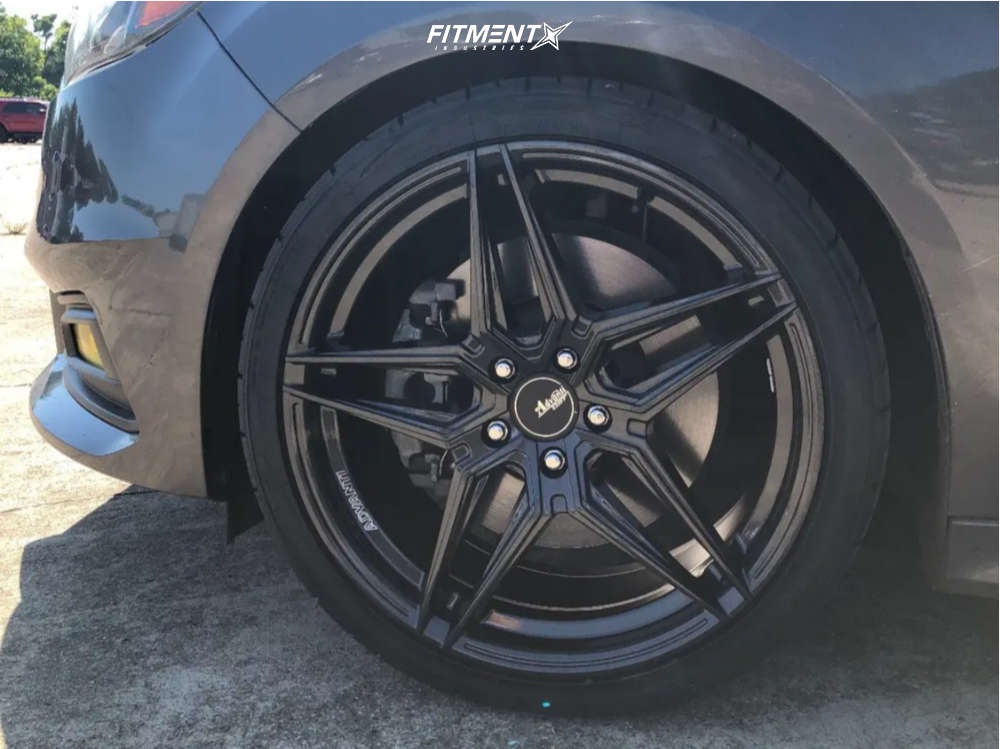 2016 Ford Focus ST with 19x8.5 Advanti Racing Decado and Nitto 235x35 ...