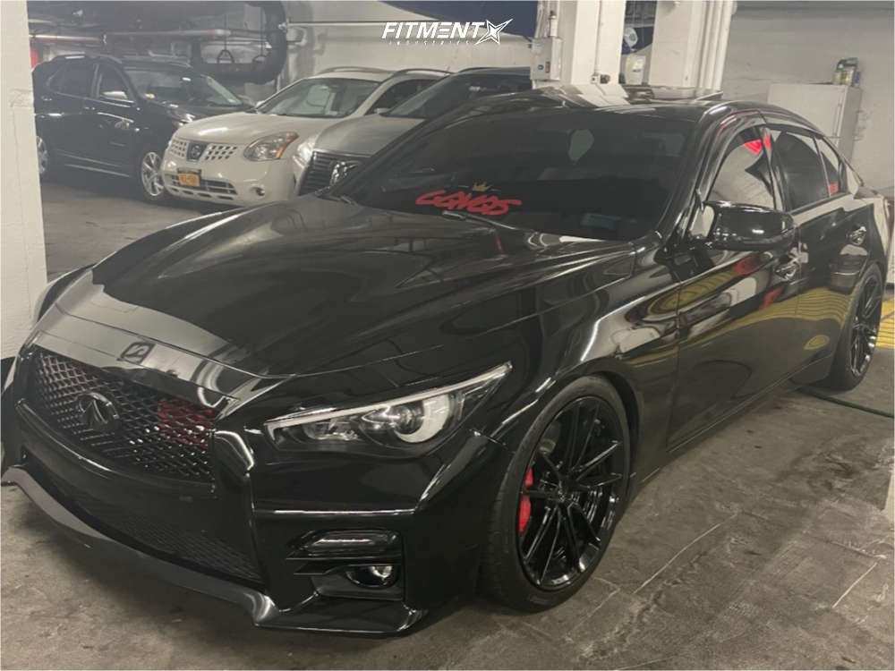 2015 INFINITI Q50 Sport with 19x9.5 Niche Dfs and Continental 255x40 on ...