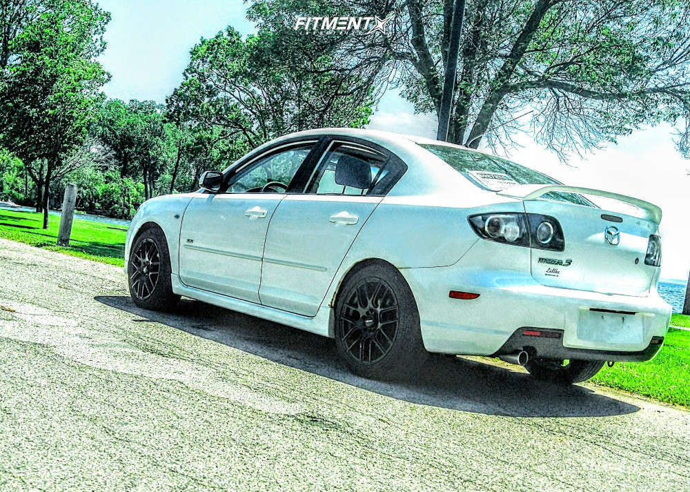 2007 Mazda 3 Sport Base with 17x7.5 Vision Cross and Pirelli 225x45 on ...