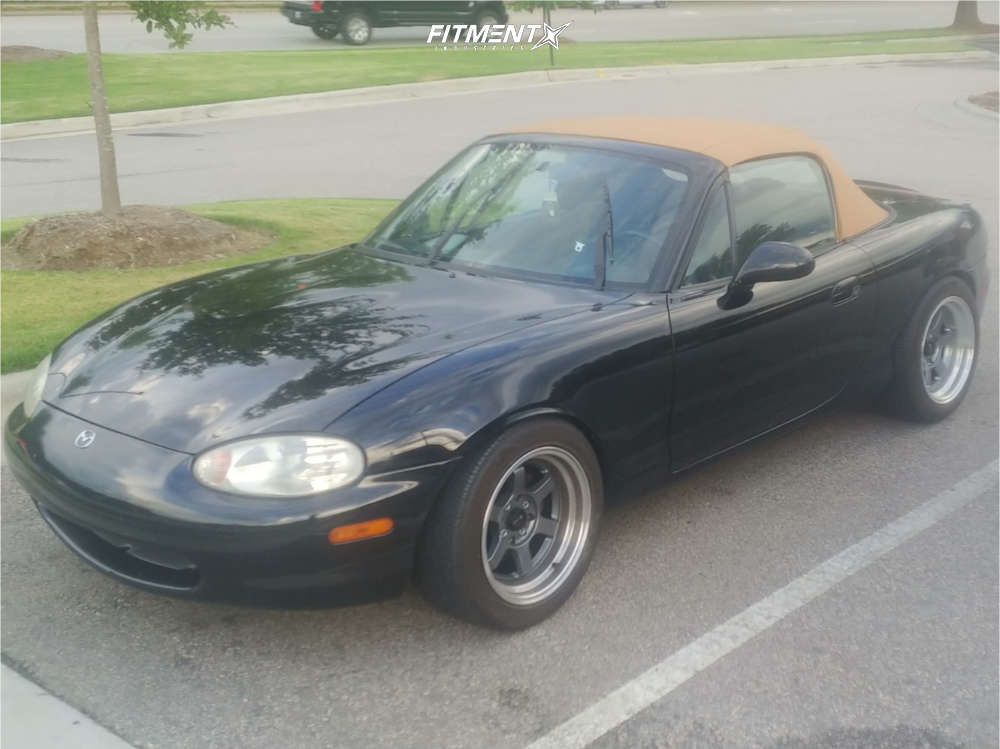 2000 Mazda MX-5 Miata Base with 15x8 Vors Tr7 and Hankook 205x50 on ...