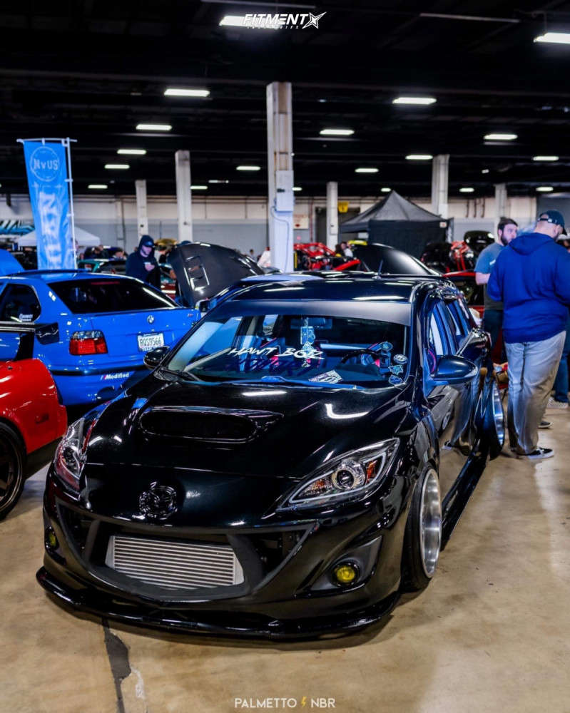2010 Mazda MazdaSpeed3 Base with 18x10 Weds Cerberus Ii and Federal ...