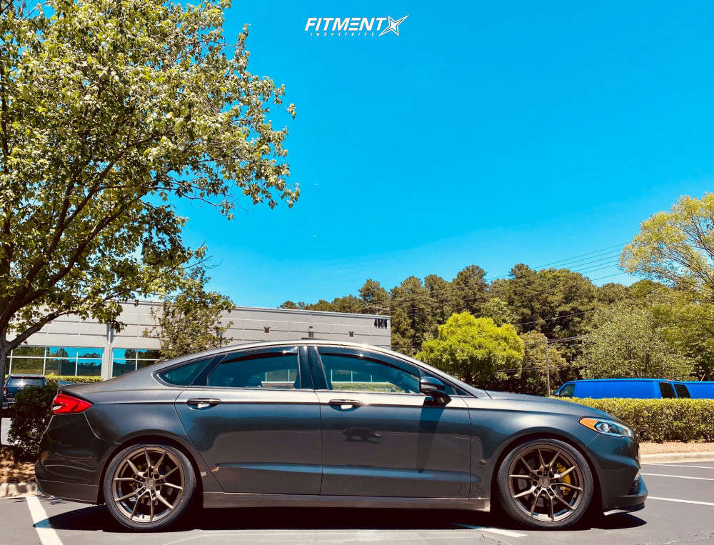 2017 Ford Fusion Sport with 19x8 TSW Neptune and Toyo Tires 245x40 on ...