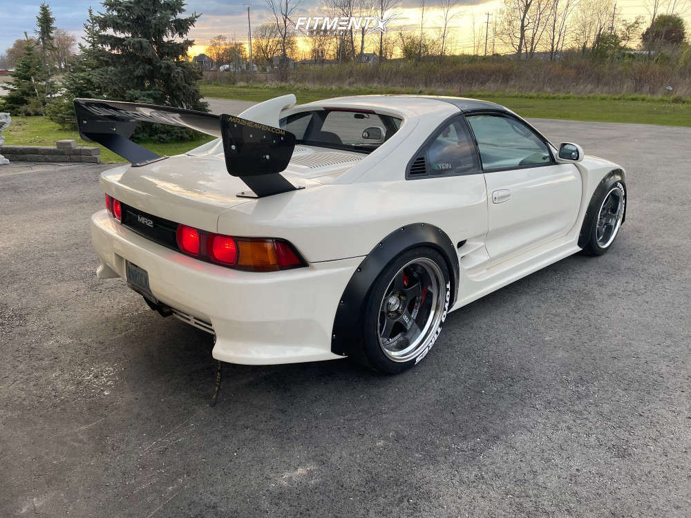 1991 Toyota MR2 Turbo with 17x9.5 SSR Professor Sp1 and Toyo Tires ...
