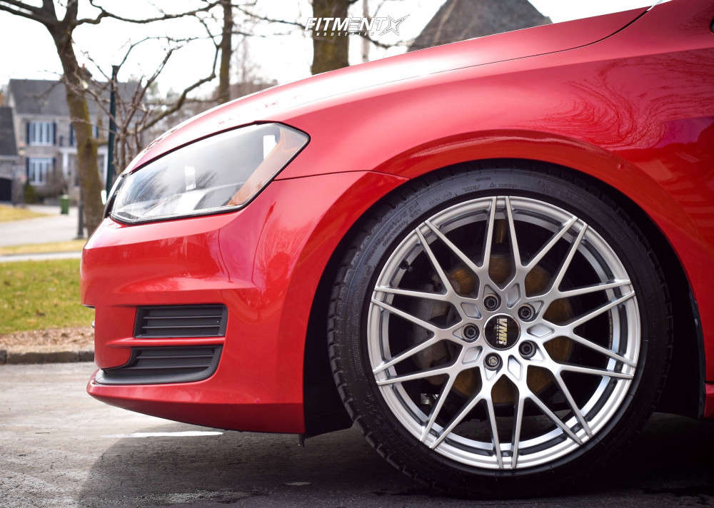 2016 Volkswagen Golf Comfortline with 18x8.5 VMR V801 and Michelin ...