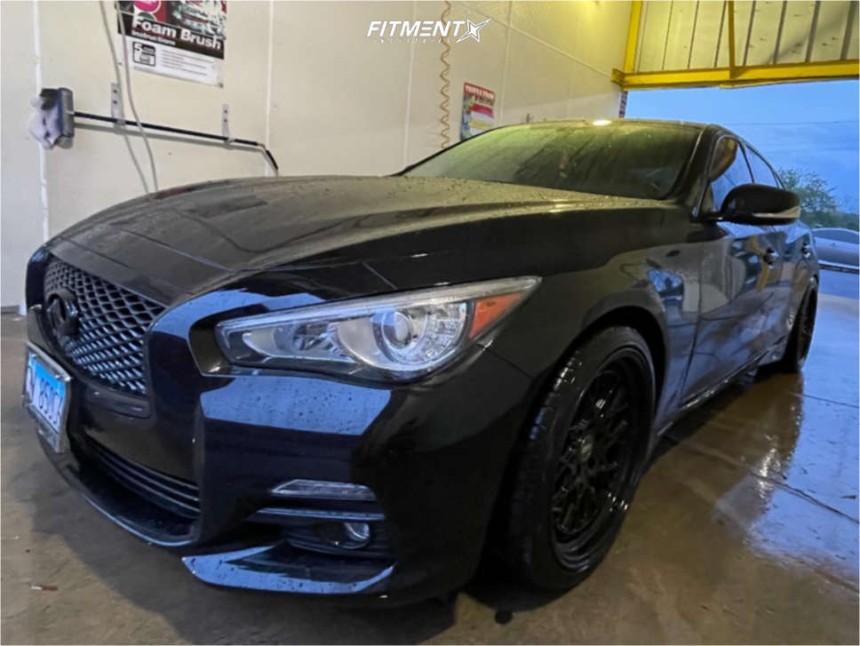 2015 INFINITI Q50 Premium with 19x9.5 ESR Cs3 and Achilles 255x35 on ...