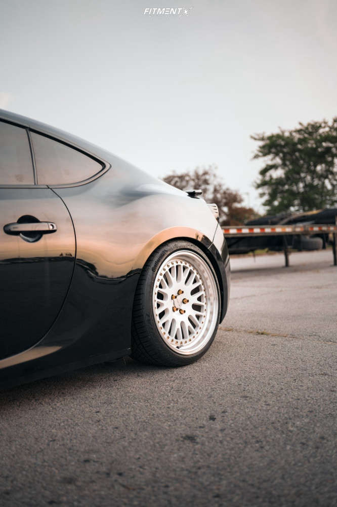2014 Scion FR-S Base with 18x9.5 Varrstoen Es1 and Continental 245x35 ...