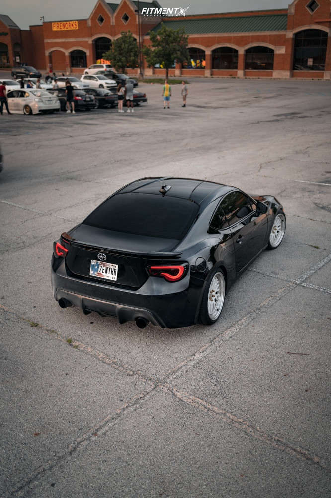 2014 Scion FR-S Base with 18x9.5 Varrstoen Es1 and Continental 245x35 ...