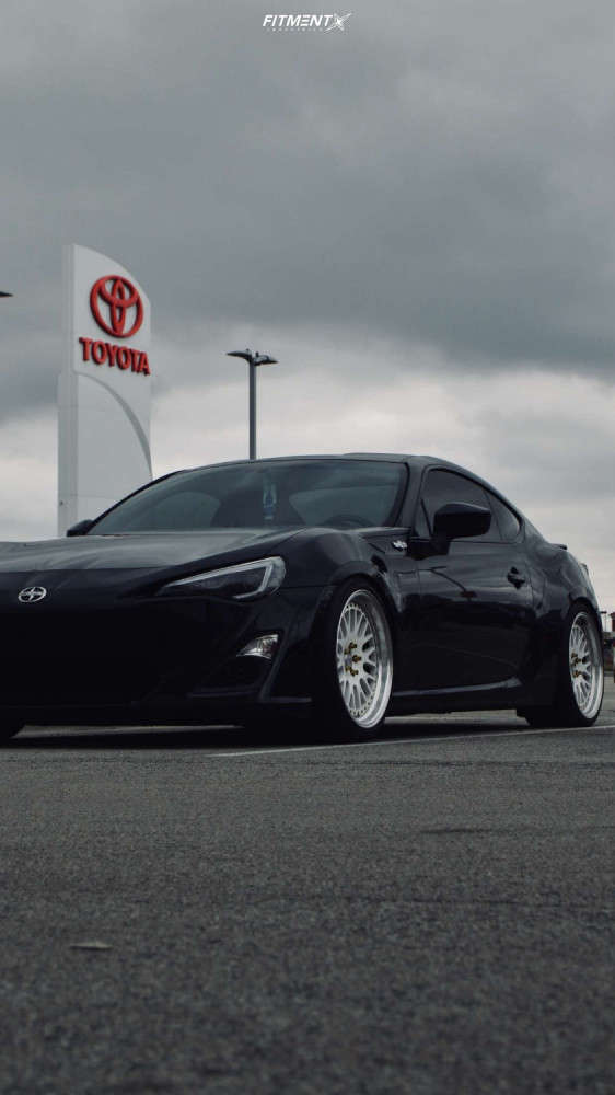 2014 Scion FR-S Base with 18x9.5 Varrstoen Es1 and Continental 245x35 ...