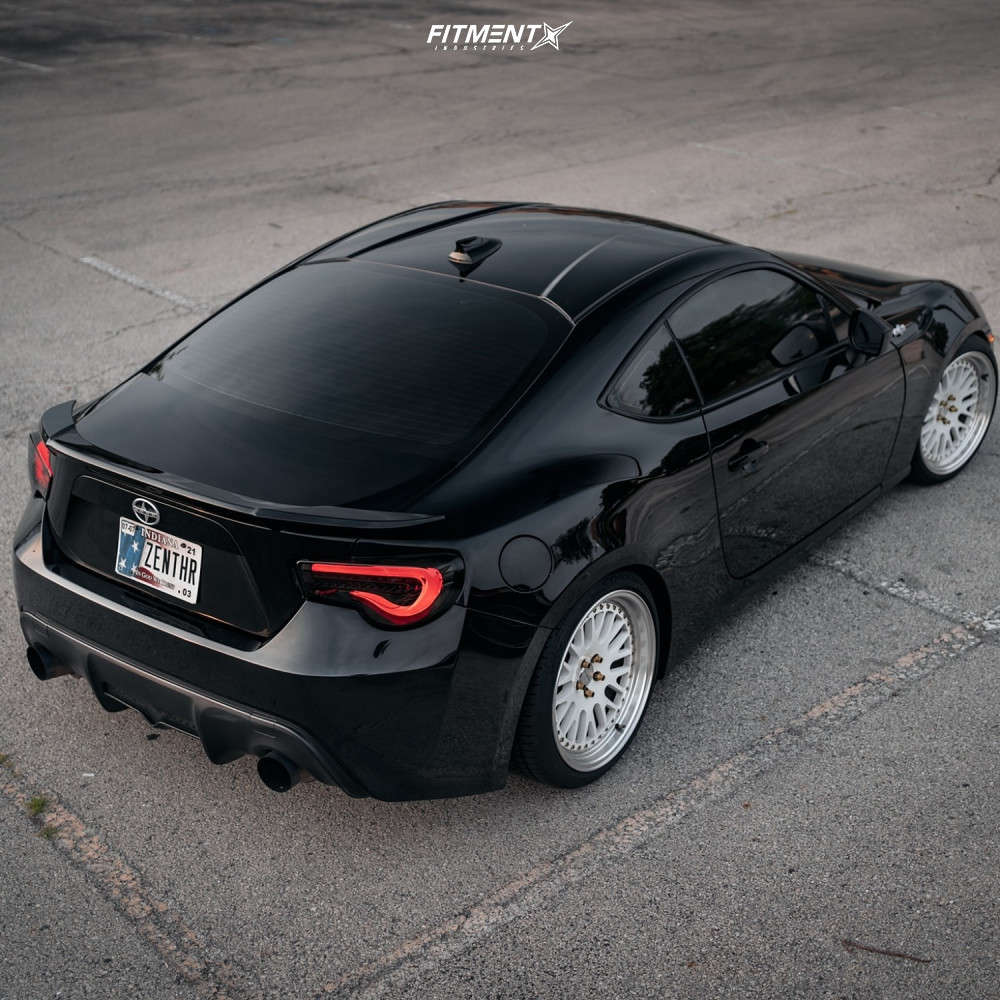 2014 Scion FR-S Base with 18x9.5 Varrstoen Es1 and Continental 245x35 ...