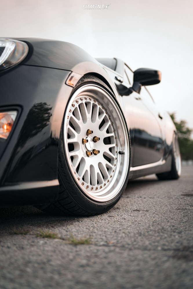 2014 Scion FR-S Base with 18x9.5 Varrstoen Es1 and Continental 245x35 ...