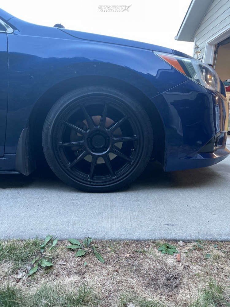 2015 Subaru Legacy 2.5i with 18x8.5 Motegi Mr140 and Vercelli 255x40 on ...