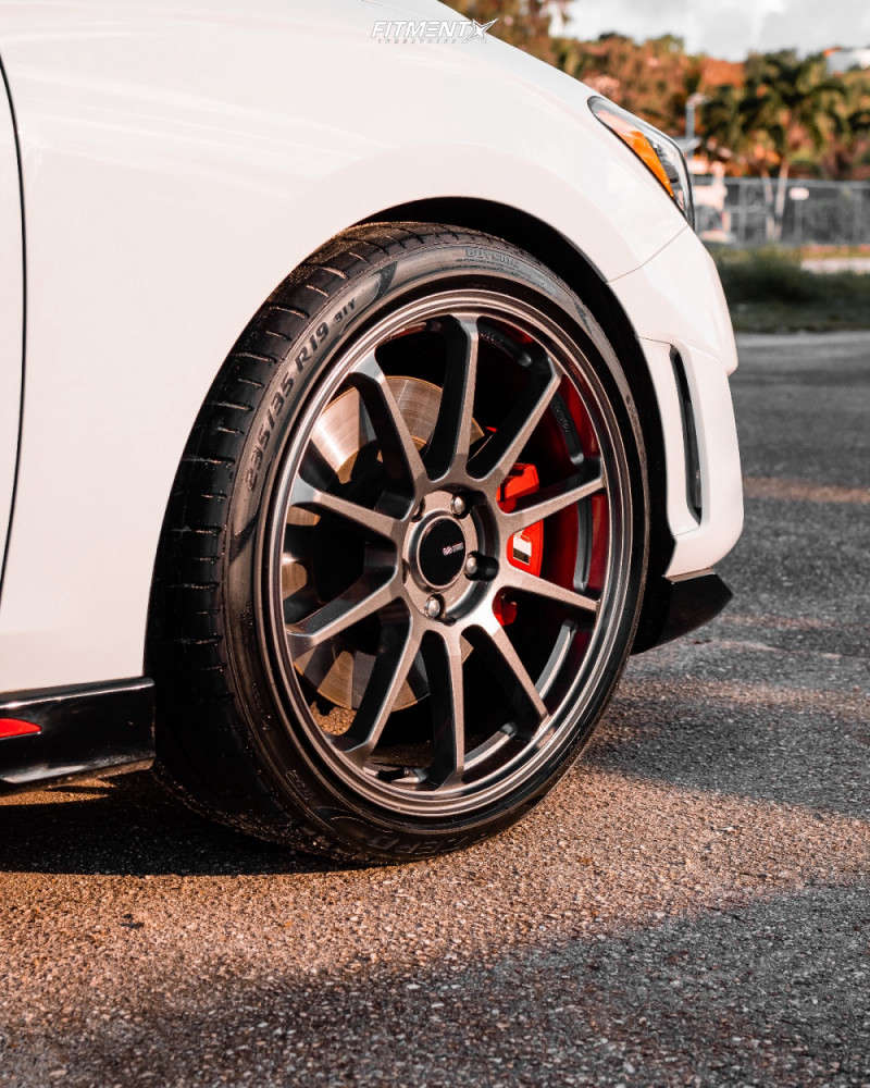 2021 Hyundai Veloster N Base with 19x8 Enkei Px-10 and Pirelli 235x35 ...