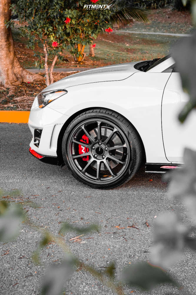 2021 Hyundai Veloster N Base with 19x8 Enkei Px-10 and Pirelli 235x35 ...