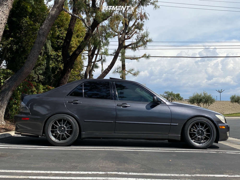 2004 Lexus IS300 Base with 18x8.5 Konig Hypergram and Lionhart 225x40 ...