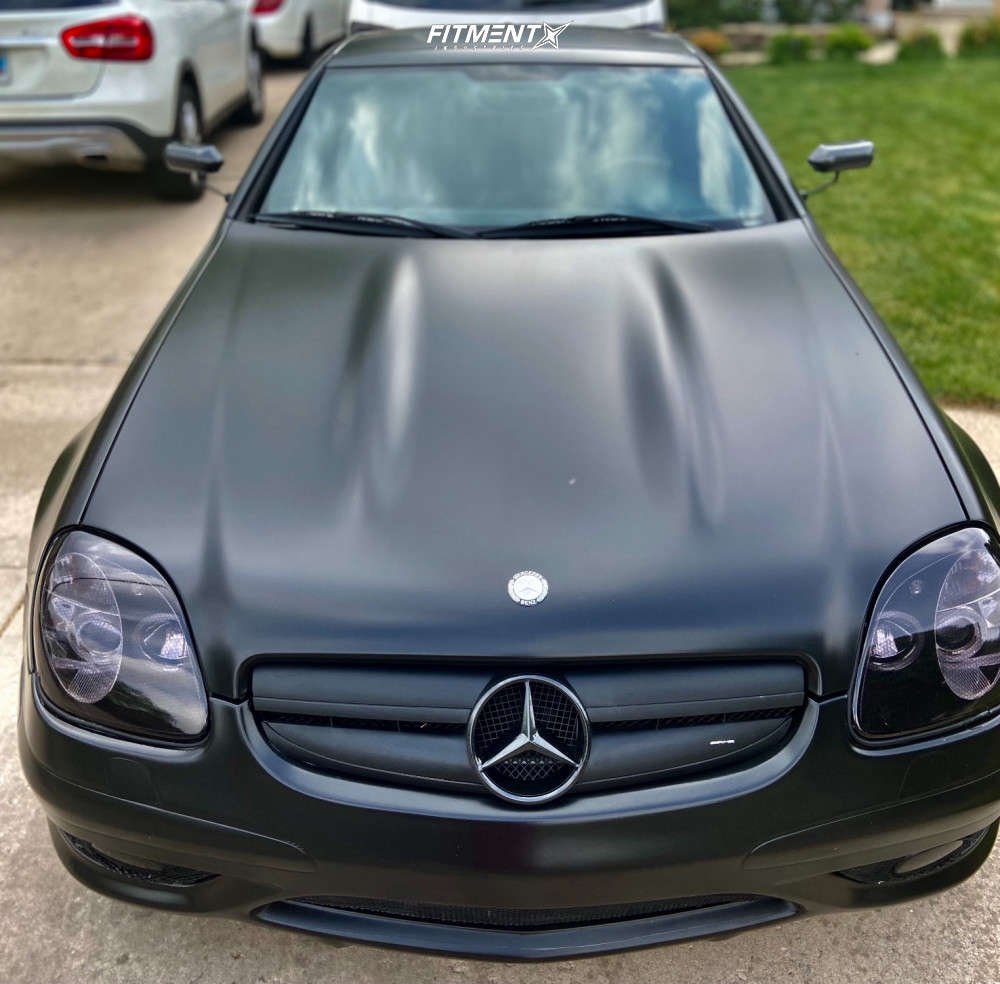 2004 Mercedes-Benz SLK32 AMG Base with 18x9 JNC Jnc026 and Achilles ...