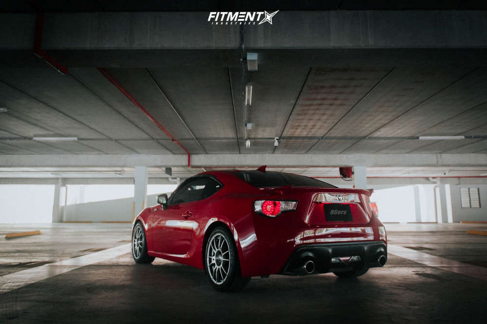 2013 Toyota 86 Base with 17x8 OZ Racing Ultraleggera and Goodyear ...