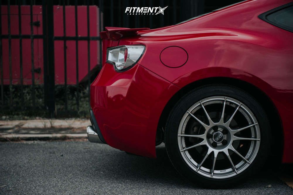 2013 Toyota 86 Base with 17x8 OZ Racing Ultraleggera and Goodyear ...