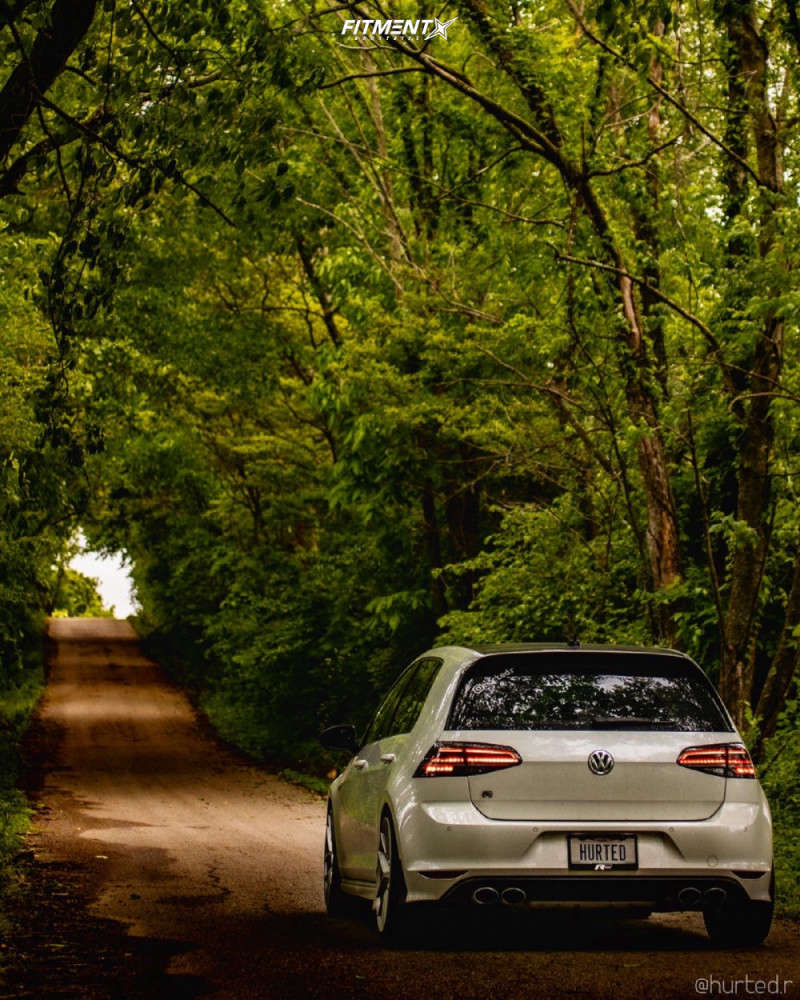 2016 Volkswagen Golf R Base with 19x8.5 Rotiform Flg and Federal 235x30 ...