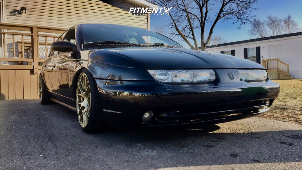 1998 Saturn SL2 Base with 17x8.25 XXR 527 and Accelera 205x40 on ...