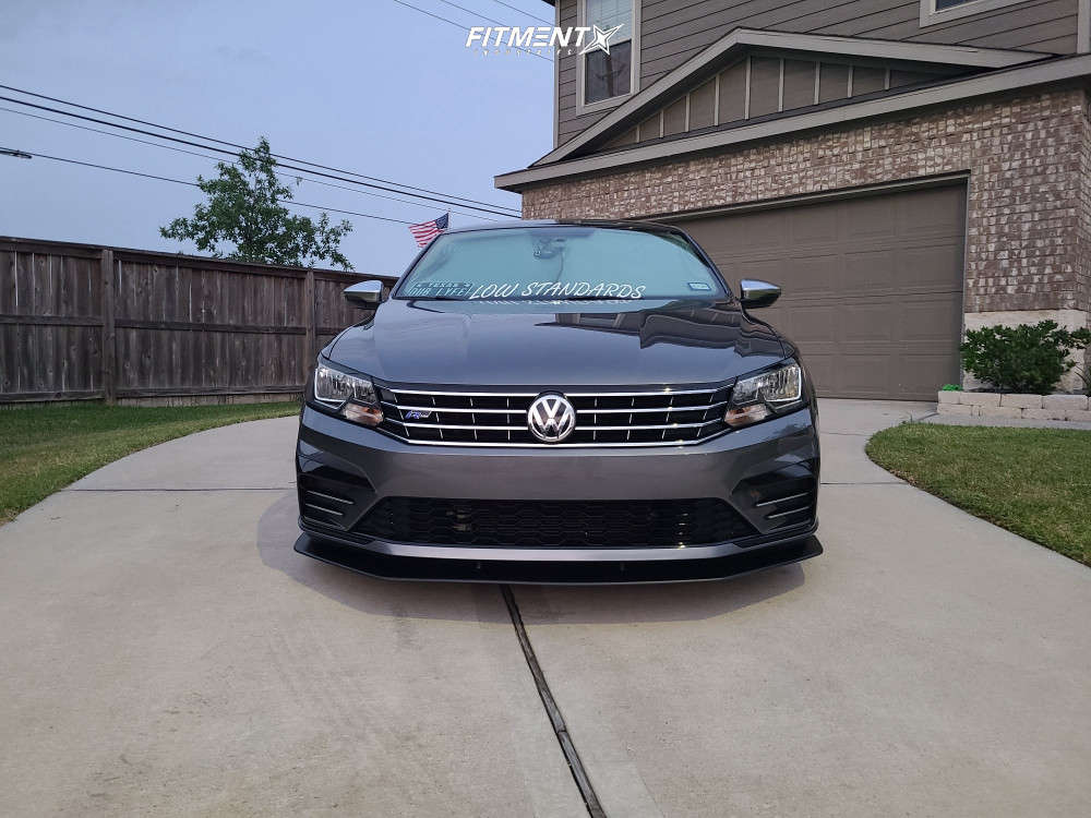 2017 Volkswagen Passat R-Line with 20x8.5 Ferrada FR2 and Achilles ...