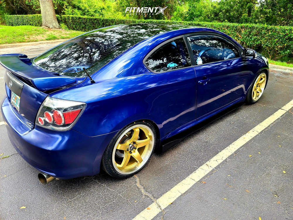 2008 Scion TC Base with 18x8.5 XXR 555 and Westlake 215x40 on Coilovers ...