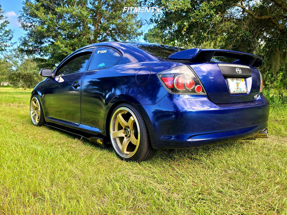 2008 Scion TC Base with 18x8.5 XXR 555 and Westlake 215x40 on Coilovers ...