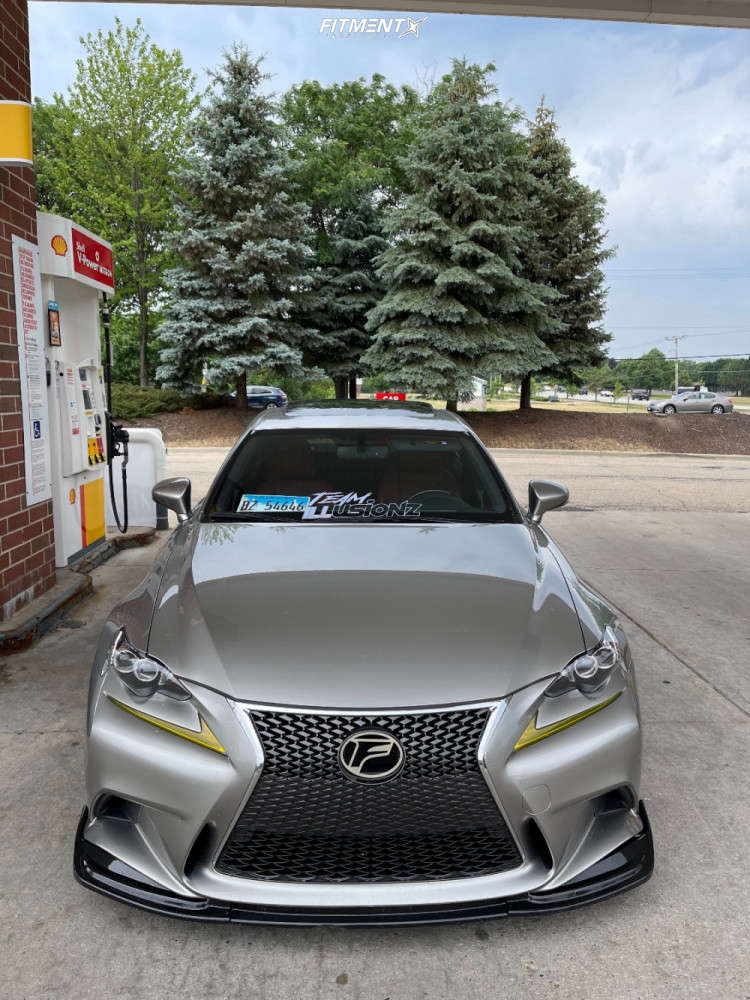 2016 Lexus IS300 F Sport with 19x8.5 Rohana Rfx5 and Federal 235x30 on ...