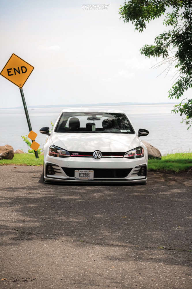 2019 Volkswagen GTI Rabbit Edition with 18x9 Work Vs Mx and Federal ...